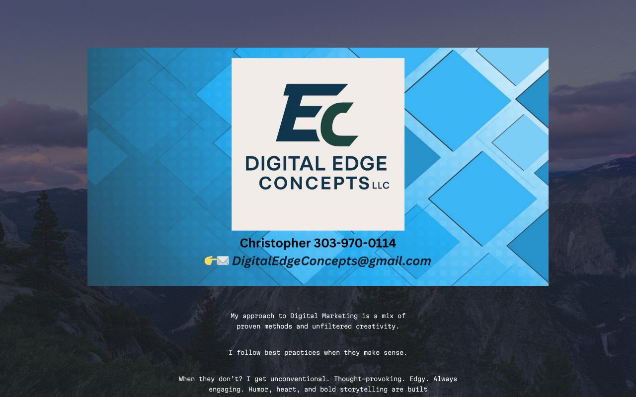 Digital Edge Concepts LLC, Online Marketing With An Edge